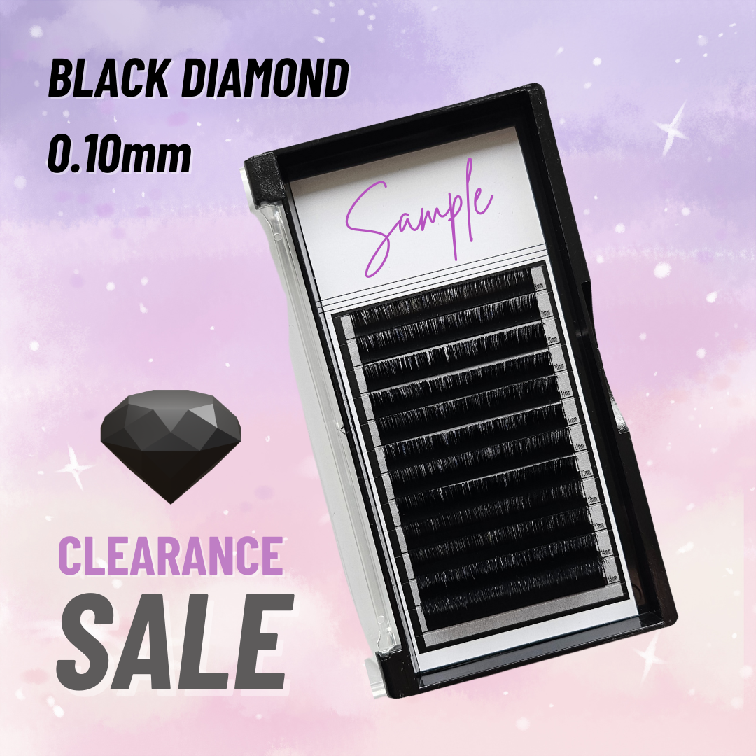 Black Diamond Cashmere 0.10mm (sample) · CelebrityLASH