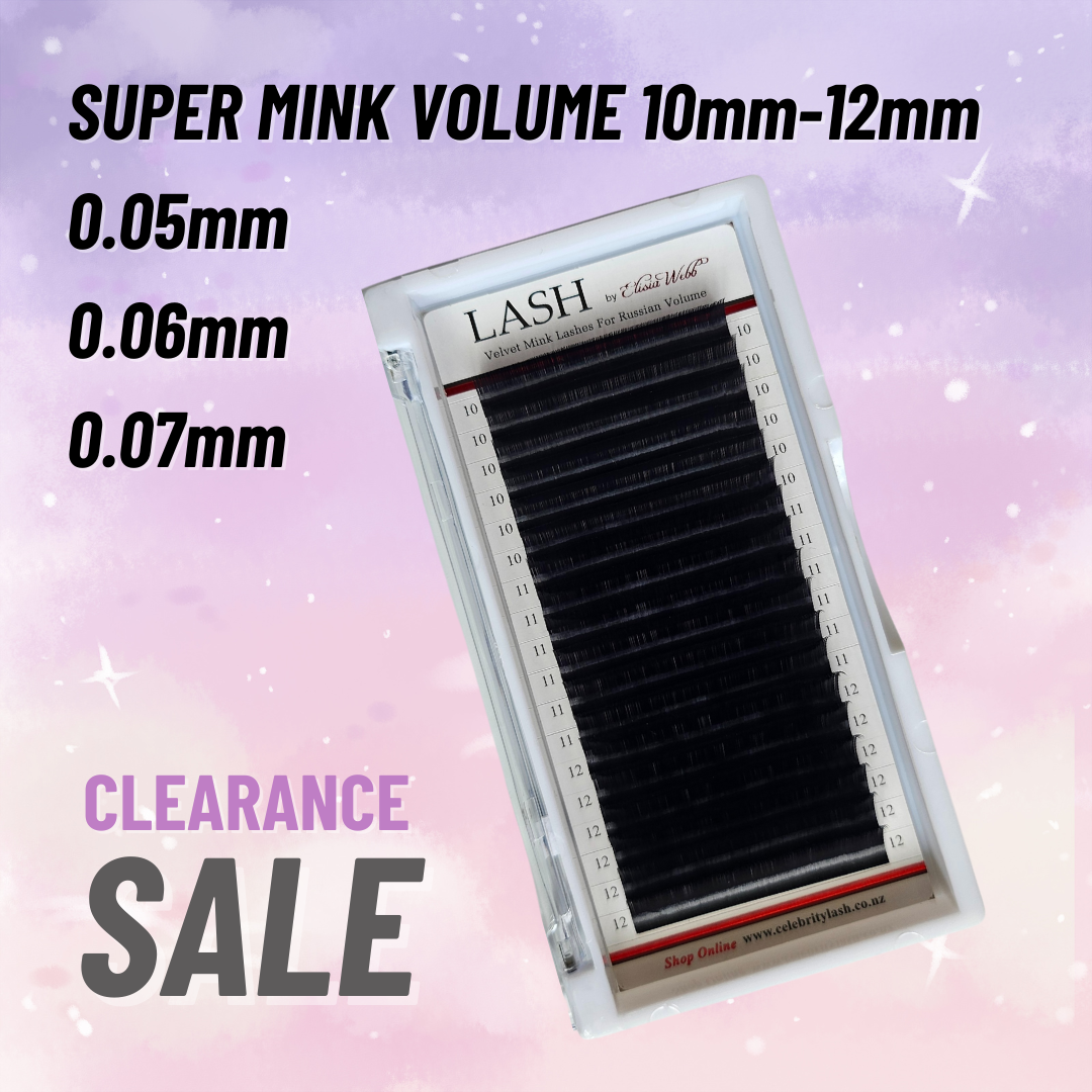 Super Mink Volume Lashes Mixed Tray Medium · CelebrityLASH